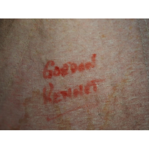 An Oxford Rebels speedway race vest 1976 labelled Gordon Kennett