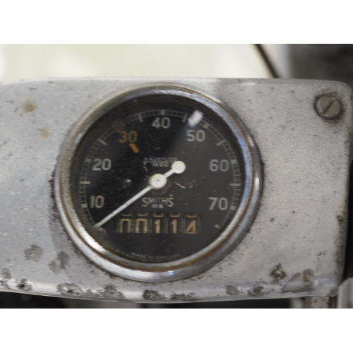 Velocette LE 150 motorcycle 149cc. 1950. Frame No. 5078 Engine No. 5122 ...