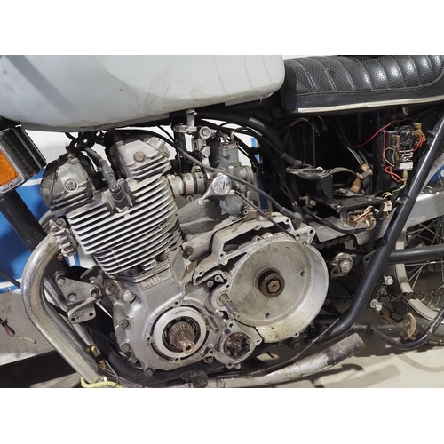 Triumph Trident Motorcycle project. 1975. 850cc Frame number T160 ...