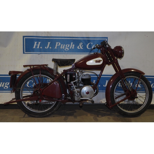 James Captain motorcycle project. 125cc. Frame number DO1241 Engine ...