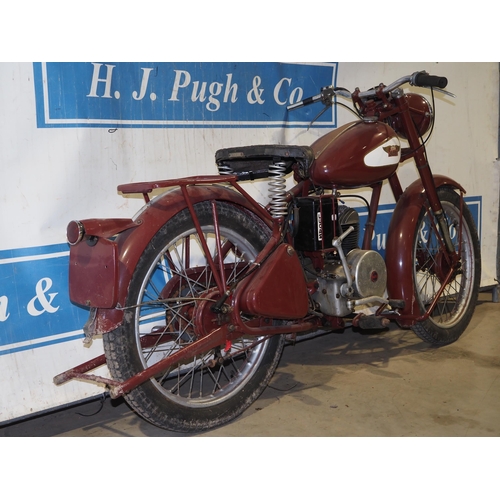 James Captain motorcycle project. 125cc. Frame number DO1241 Engine ...