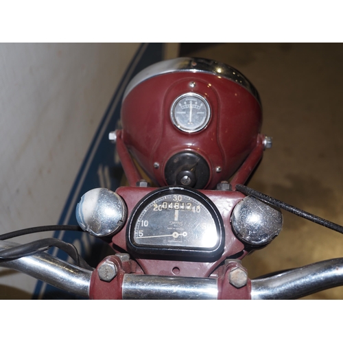 James Captain motorcycle project. 125cc. Frame number DO1241 Engine ...