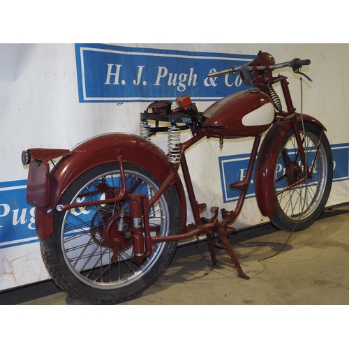 James Captain Rolling Chassis. Frame number SD04703 No docs. No keys.