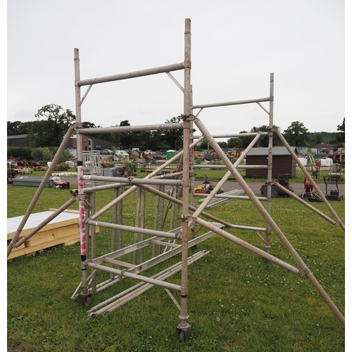 Alloy scaffold tower 5m