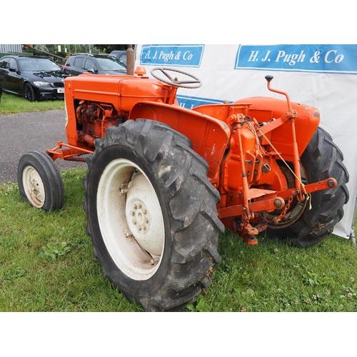 Allis Chalmers ED40 tractor. Reg. 556 PRT. V5 and key in office
