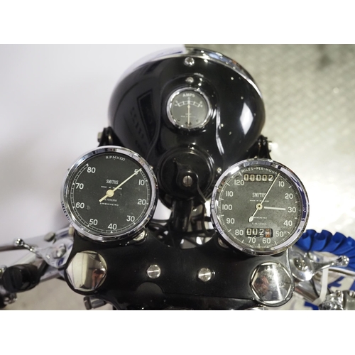 BSA Goldstar motorcycle. 1955. 350cc Frame No. CB32.670 Engine No. BB32 ...