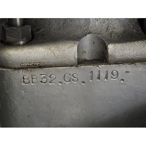 BSA Goldstar motorcycle. 1955. 350cc Frame No. CB32.670 Engine No. BB32 ...