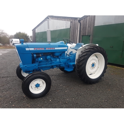 Ford 5000 tractor. 1969. Runs and drives, restored to a high standard ...