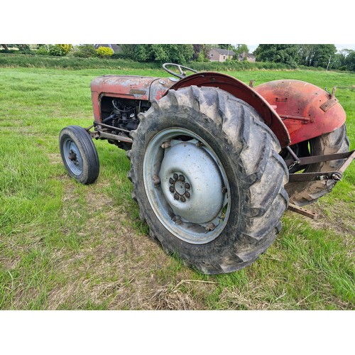 Ferguson FE35 TVO tractor. 1957. Original condition, grey/gold. Runs ...