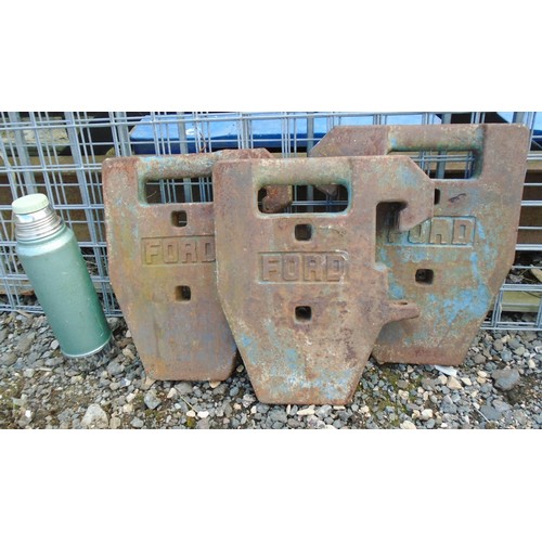 Ford tractor front end weights - 3