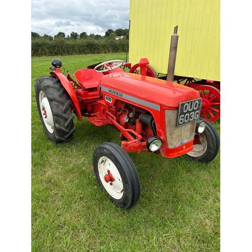 Nuffield 4/25 tractor. Runs and drives. Key in office
