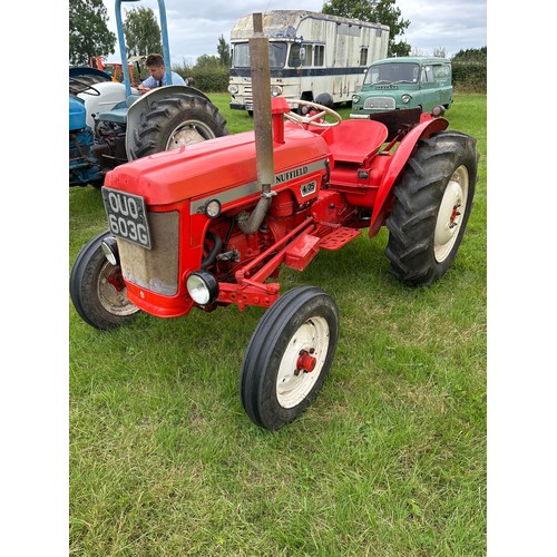 Nuffield 4/25 tractor. Runs and drives. Key in office