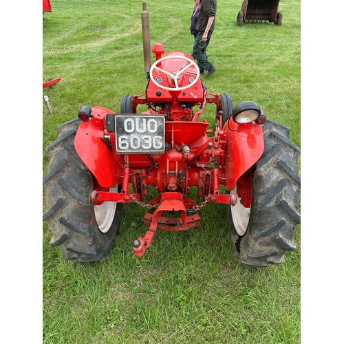 Nuffield 4/25 tractor. Runs and drives. Key in office