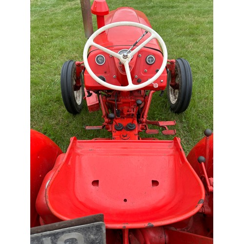 Nuffield 4/25 tractor. Runs and drives. Key in office