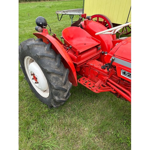 Nuffield 4/25 tractor. Runs and drives. Key in office