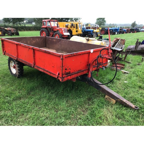Salop 3 ton tipping trailer