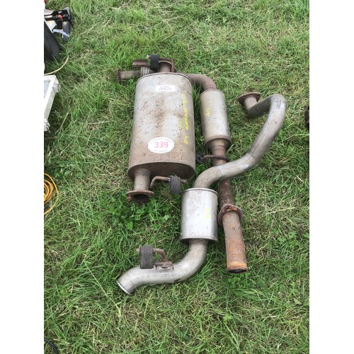 Land Rover Defender exhaust