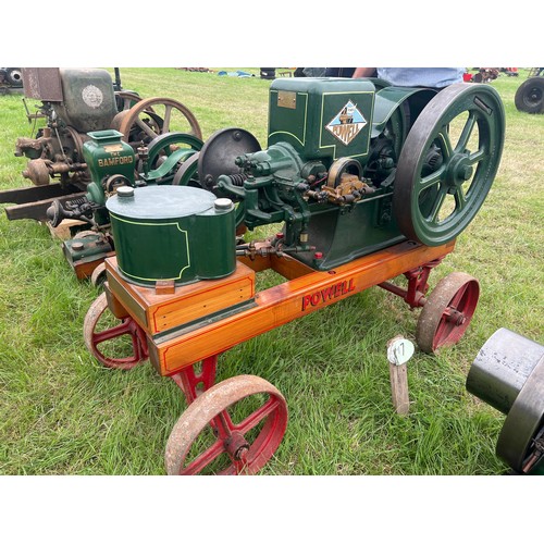 Powell 3hp engine. 1919. Engine Nos. 19343