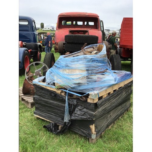 Thames Trader chassis with two speed axle gearbox and running engine ...