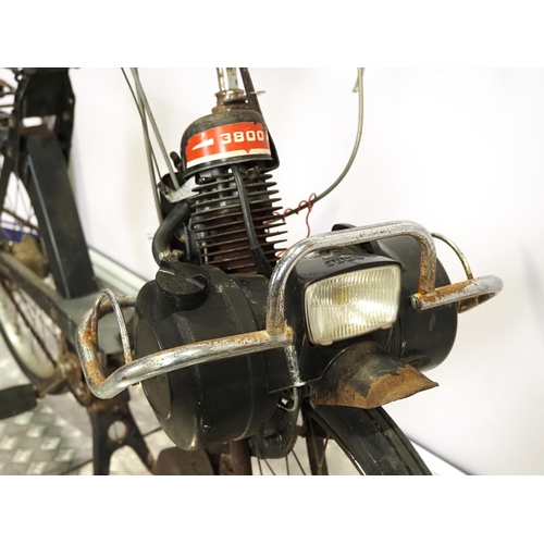 Velo Solex 3800 autocycle project. 49cc No Docs