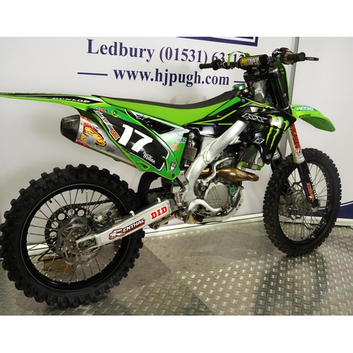 Kawasaki KXF 250 motocross bike. 2014. 250cc Runs and rides. No Docs ...