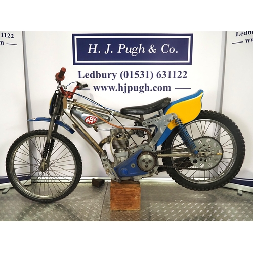 Ansell grasstrack motorcycle. 500cc Engine No.2346.X.L.P.S Engine turns ...