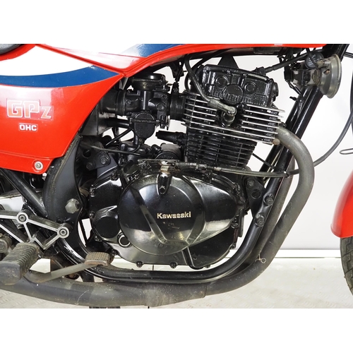 Kawasaki GPZ 305 motorcycle. 1987. 305cc Runs and rides, was last ...
