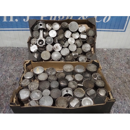 Assorted pistons