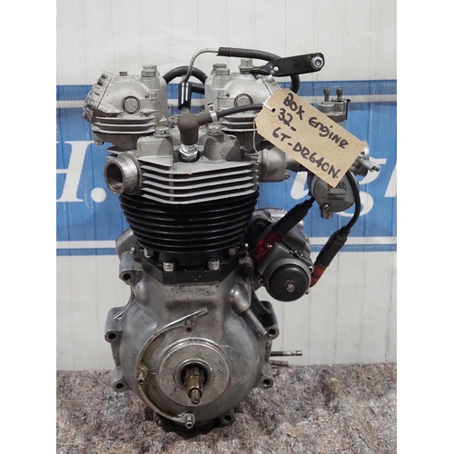 Triumph 6T Thunderbird engine parts. Engine No. 6T D12640W
