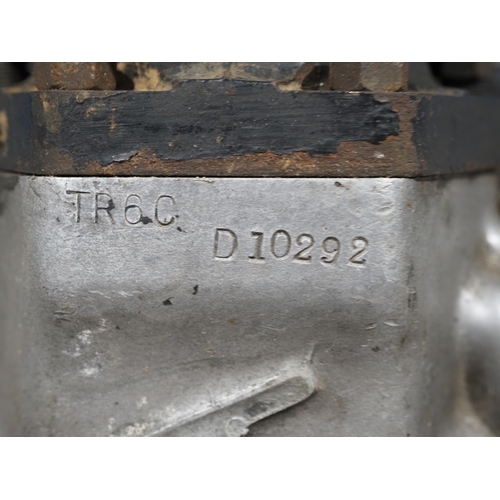 Triumph TR6 engine parts, engine No. TR6C-D10292