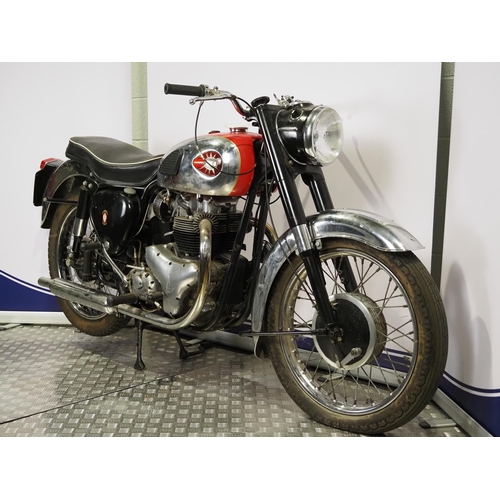 BSA Road Rocket motorcycle. 1959. 650cc Frame No. FA76567 Engine No ...