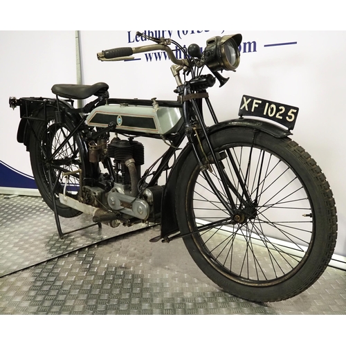 Triumph Model H motorcycle. 1921. 3.5HP Frame No. 303566 Runs and rides ...