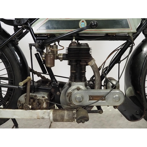 Triumph Model H motorcycle. 1921. 3.5HP Frame No. 303566 Runs and rides ...