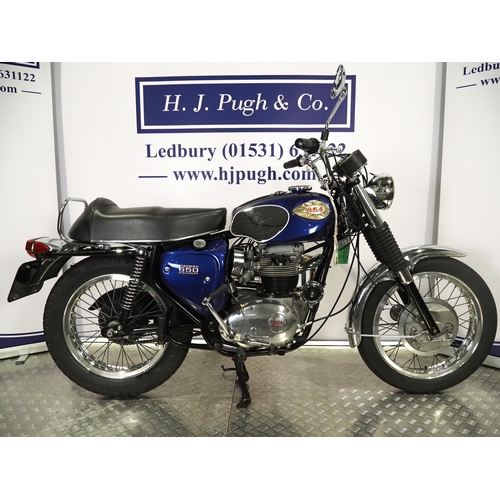 BSA A65 Firebird Scrambler. 1970. 650cc Frame No. HD00 150 A65F Engine ...