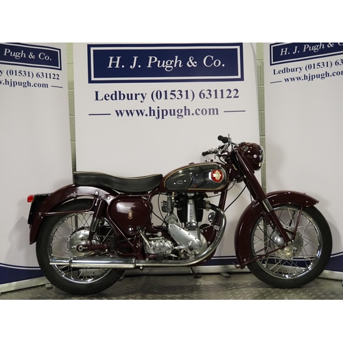 BSA B31 motorcycle. 1957. 350cc. Frame No. BB313404 Engine No ...