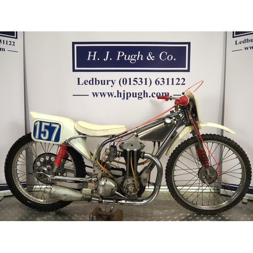 Godden racing grasstrack motorcycle. Frame No. 78186 Engine No. 67237 ...
