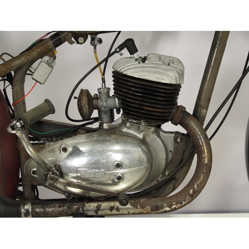 BSA Bantam motorcycle. 1958. 125cc Frame No. BD2S-67432 Engine No. BD3 ...