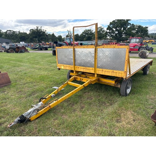 RM trailers 4 wheel road legal trailer 11 x 7'6ft. Ideal for shepherds ...