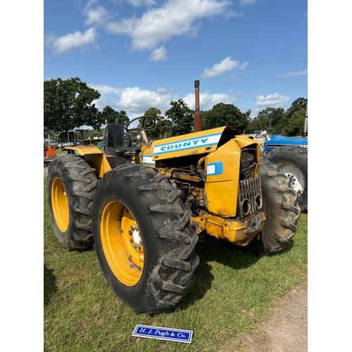 County 754 Selecto-O-Speed tractor. Serial no. 22746