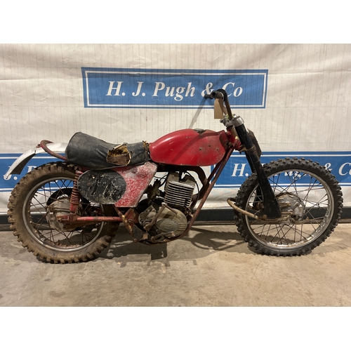 Cotton Couger scrambles motorcycle. 1961/64 Fitted with Villiers engine ...