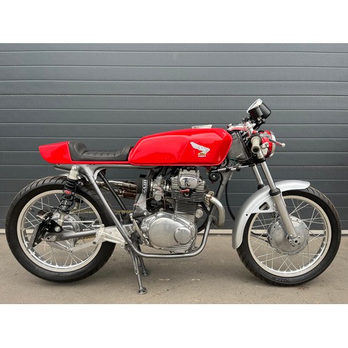 Honda CB350 road race motorcycle. 1972. 325cc. Frame No. CL350-5000169 ...