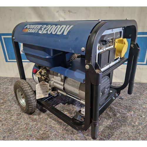 Powercraft 3200DV 6.5hp generator 3.2kw