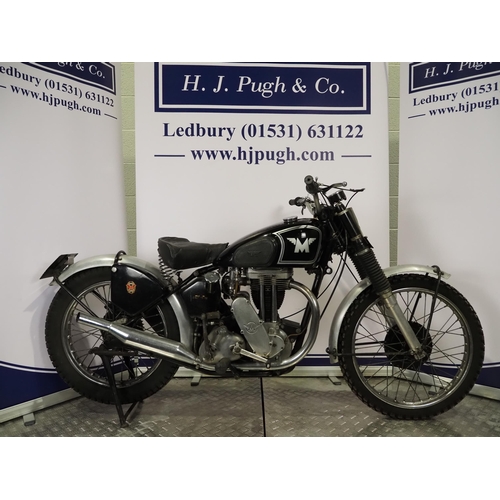 Matchless G3L motorcycle. 1948. 350cc Frame No. 25154 Engine No ...