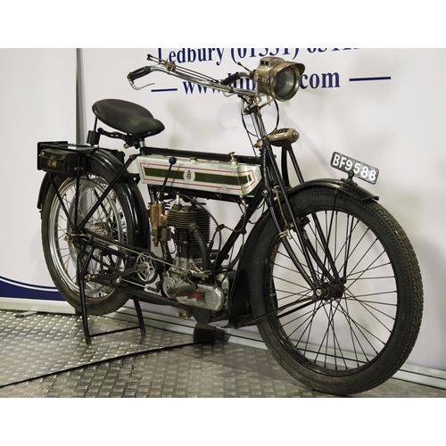 Triumph Model C motorcycle. 1913. 499cc Frame No. 213627 Engine No ...
