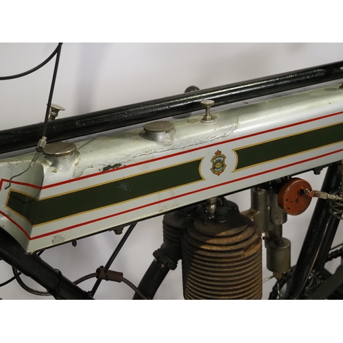 Triumph Model C motorcycle. 1913. 499cc Frame No. 213627 Engine No ...