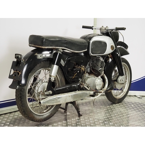 Honda Benly motorcycle project. Engine turns over. No docs. No keys