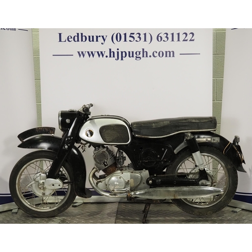 Honda Benly motorcycle project. Engine turns over. No docs. No keys