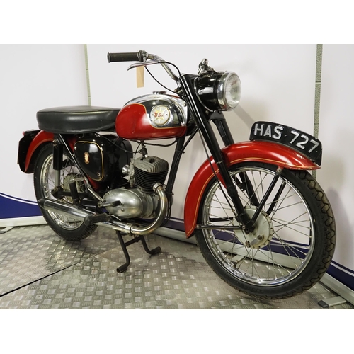 BSA Bantam D7 motorcycle. 1961. 175cc Frame No. D722503 Engine No ...