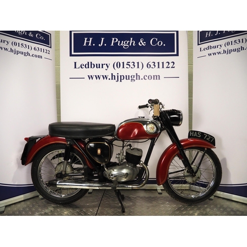 BSA Bantam D7 motorcycle. 1961. 175cc Frame No. D722503 Engine No ...
