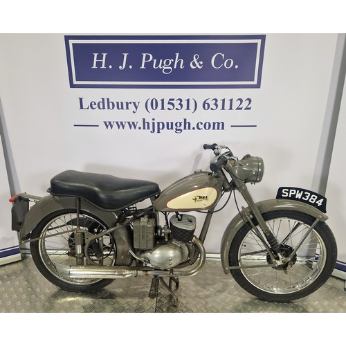 BSA Bantam D3 motorcycle. 1955. 150cc Frame No. BD2S 42194 Engine No ...
